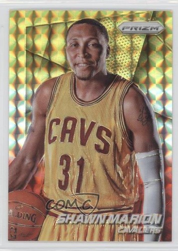 2014-15 Panini Prizm Yellow & Red Mosaic Prizm Shawn Marion #82 gp3 | eBay