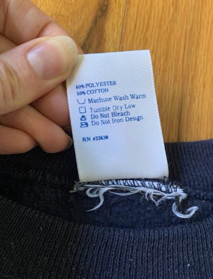 Vintage Thrashed Mickey Mouse Disney Sweatshirt Hole For Repair L ...