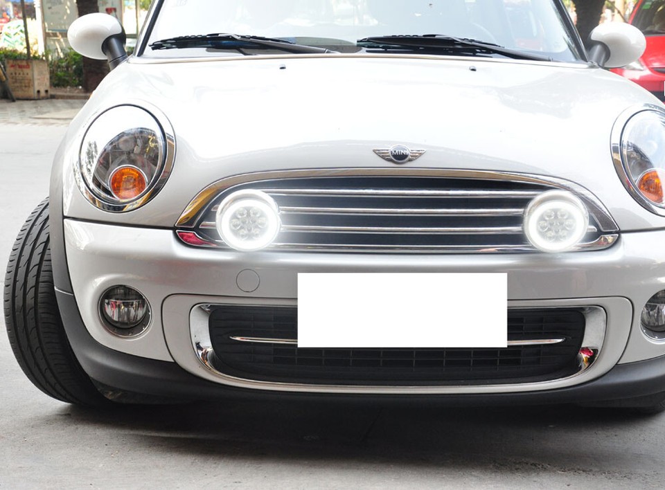 LED Rally Driving Lights Halo Ring Daytime Running Lamps For MINI ...