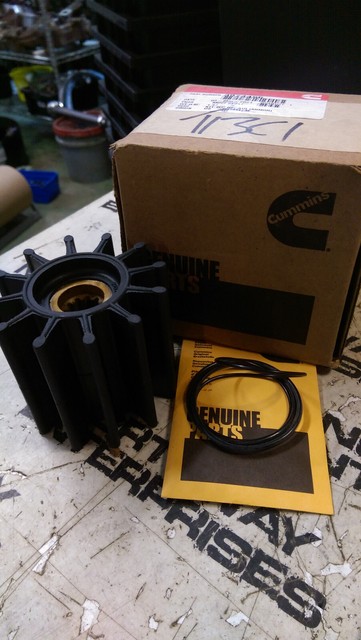 Impeller Water Pump Repair Kit Cummins 3974456 Sherwood 27000k for sale ...