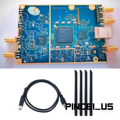 B200 50MHz-6GHz SDR Development Board Software Defined Radio Platform ...
