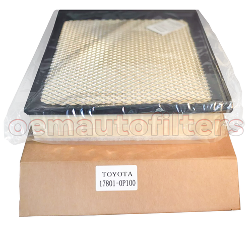 17801-0P100 TOYOTA OEM Sequoia Tundra Tacoma Air Filter A58172 WA10085 ...