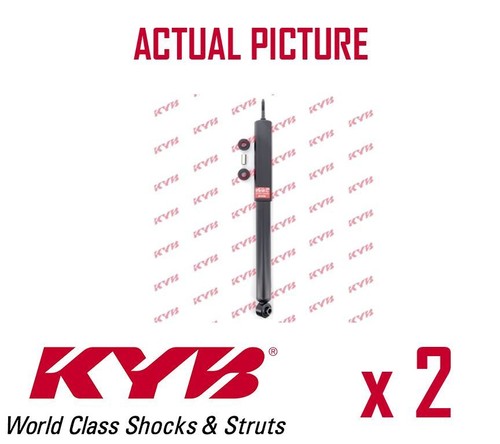 2 x NEW KYB REAR AXLE SHOCK ABSORBERS PAIR STRUTS SHOCKERS OE QUALITY ...