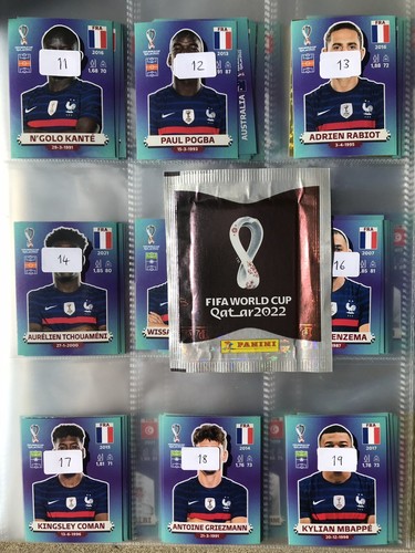 PANINI FIFA WORLD CUP QATAR 2022 STICKERS - PICK AND CHOOSE YOUR ...