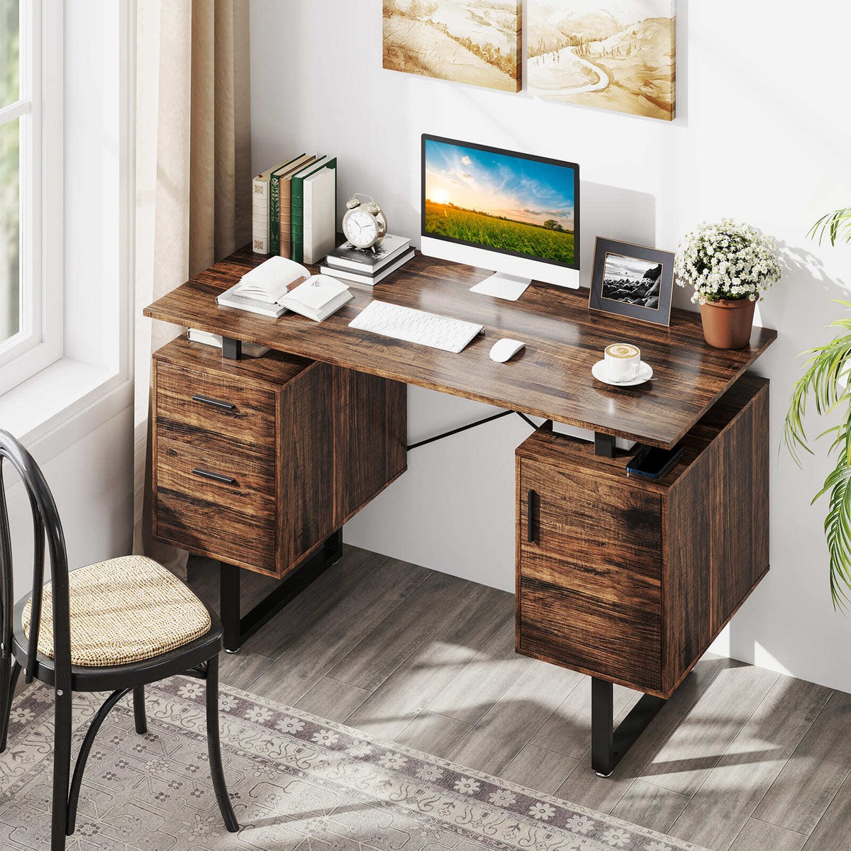 Floating Computer Desk Oak Buy R06 Modern Reception Counter Desk