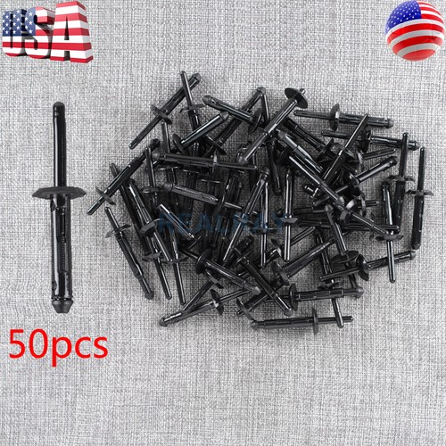50x Fascia Bumper Rivets Retainer Clip For Jeep Grand Cherokee Wrangler ...