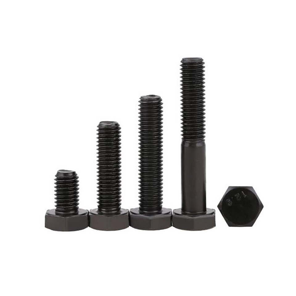 M20 M22 M24 Hexagon Head Set Screws Hex Bolts DIN 933 High Tensile 12.9 ...