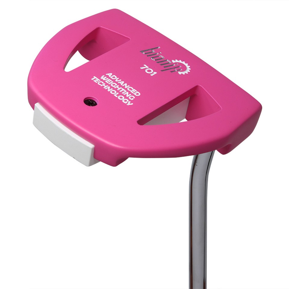 Bionik 701 Pink Golf Putter Right Hand Mallet Style 36" for XL Tall ...