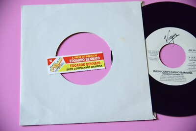 Badu Die Country Der Spielzeug Happy Birthday EX 7 " 45 Sticker Juke ...