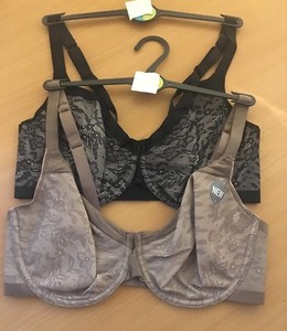 EX M&S FULL CUP BRA Black MINK YOUTHFUL LIFT UNDERWIRED 34C 36B 36C 38B ...