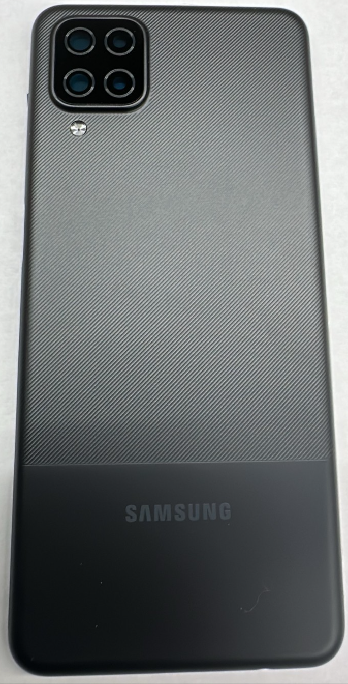 New Samsung Galaxy A12 Back Rear Cover Battery Door Black | eBay
