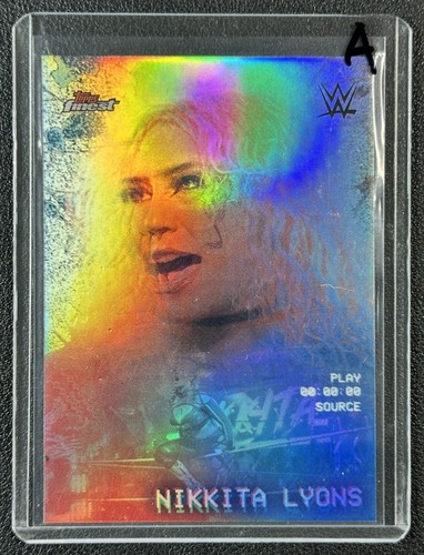 NIKKITA LYONS 2025 TOPPS FINEST WWE #EXP-NL DOUBLE EXPOSURE SP A | eBay