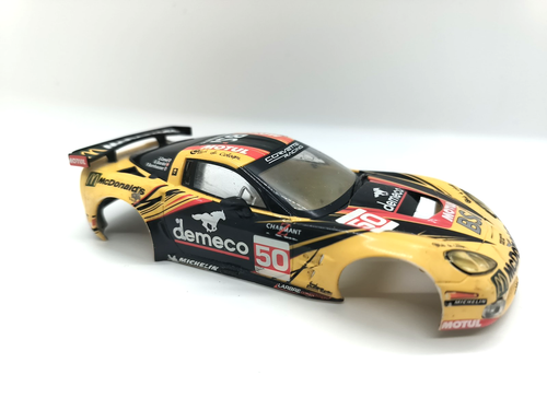 1:32 Slot Car Body Shell Corvette C6.R #50 demeco McDonald’s Larbre GT1 ...