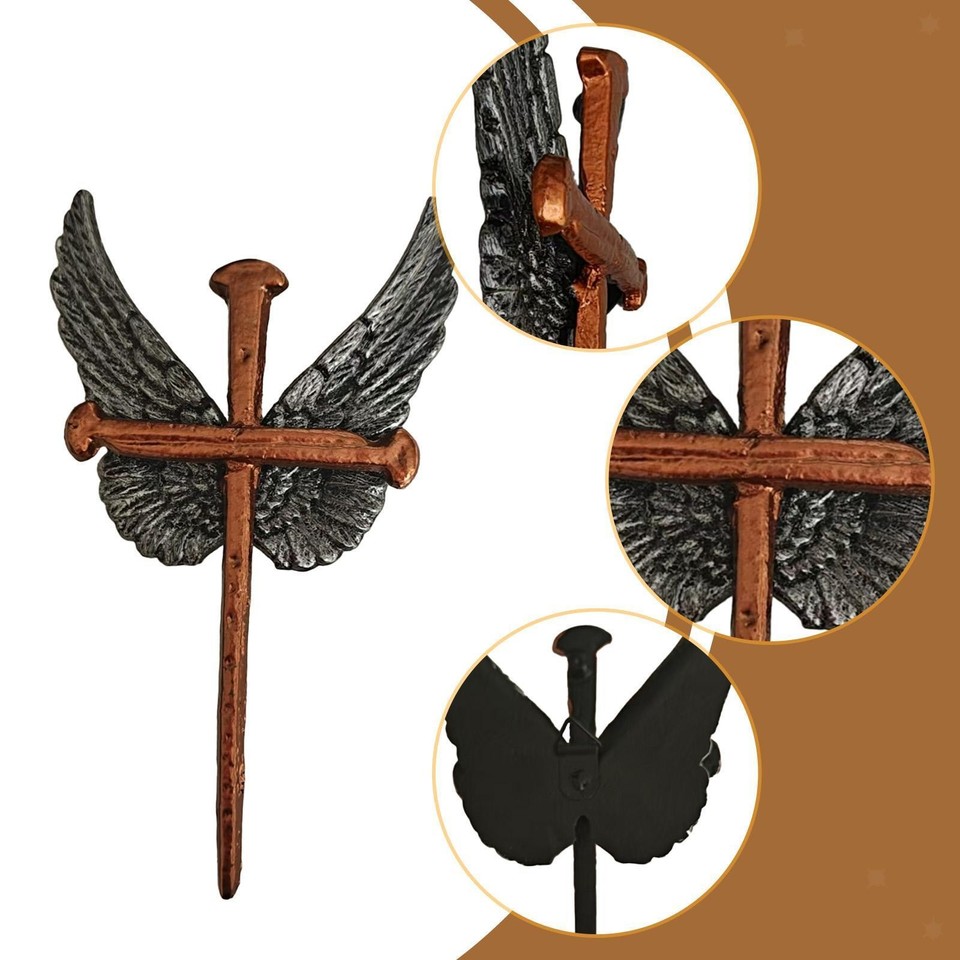 Decorazione da parete a forma di croce, ornamento da collezione per | eBay