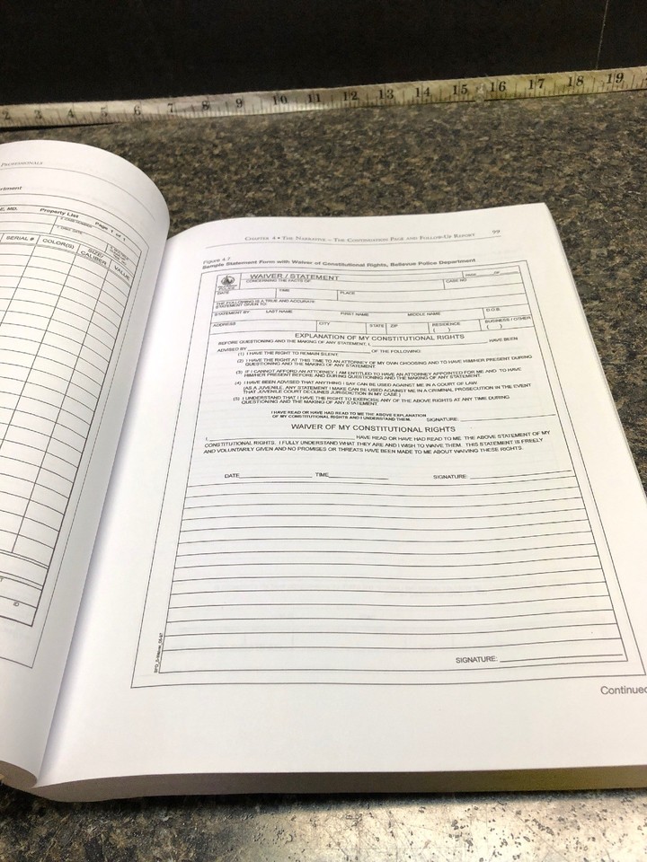 Report Writing for Criminal Justice Professionals 4th Edition Paperback ...