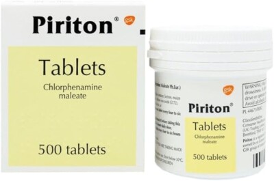 Piriton - Allergy Hayfever Relief - 500 Tablets | eBay UK