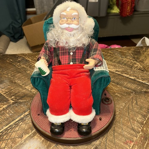 90’s AVON Read Me a Story Christmas Animated Talking Santa Claus Tested ...