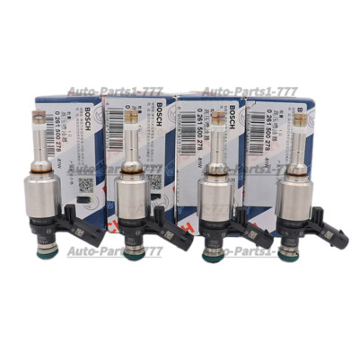 OEM Bosch Fuel Injectors 4PCS For VW Tiguan AUDI A3 A4 Q5 TT 2.0L ...