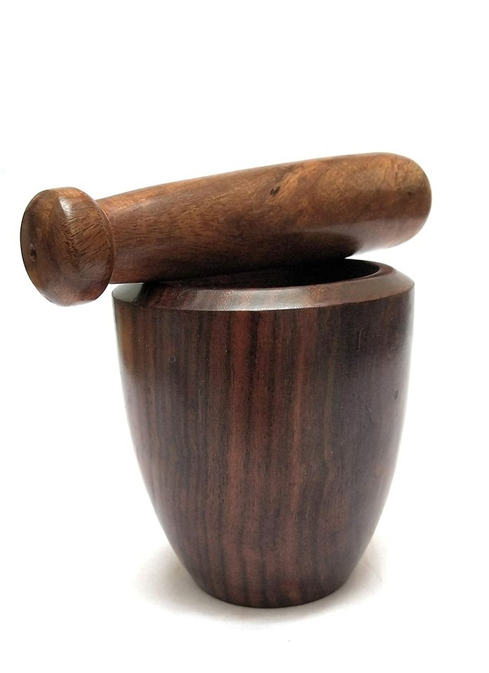 Okhali and Musal/Mortar and Pestle Set Shisham Wood (Size 3.5 * 3 inch ...