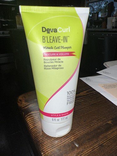 DEVACURL B'LEAVE IN MIRACLE CURL PLUMPER 6 OZ NEW | eBay