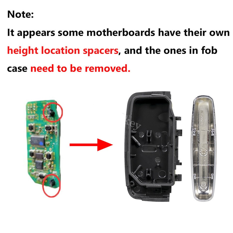 FOR LAND ROVER RANGE ROVER RR SPORT EVOQUE KEY FOB REMOTE COVER SHELL ...