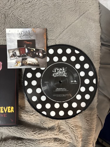 OZZY OSBOURNE & RANDY RHOADS 7" #'D SINGLE VINYL BELIEVER * GOODBYE TO ...