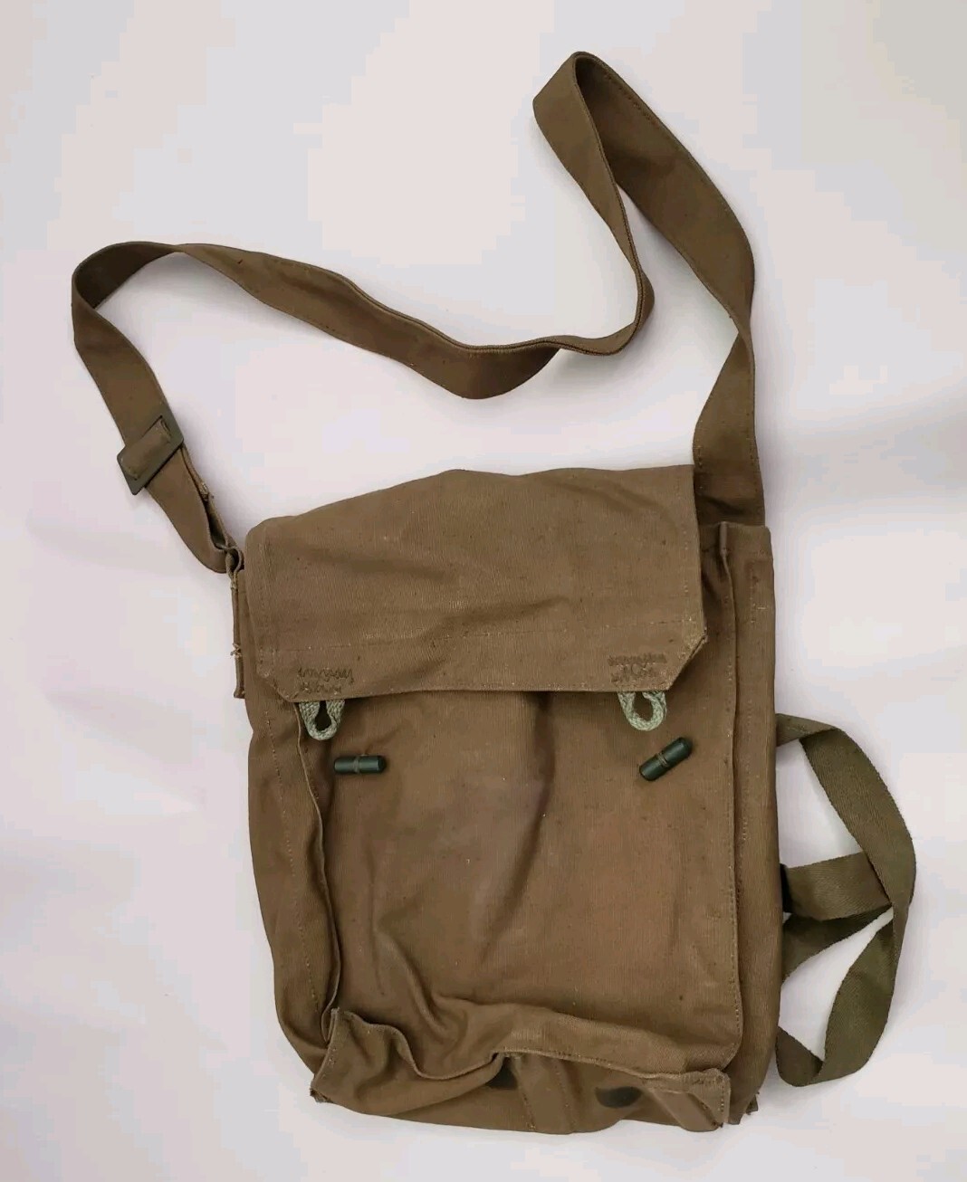 Vintage Czech Military Bread Bag Satchel Shoulder Bag Army Purse 1960s ...