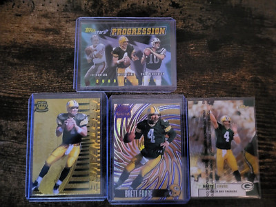 Joe Montana/ Brett Favre/Pennington 2000 Topps Stars Progression + 3 ...