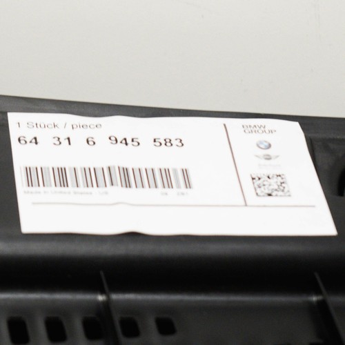 BMW E70 E71 CABIN AIR FILTER MICROFILTER HOUSING LEFT 6945583 ...