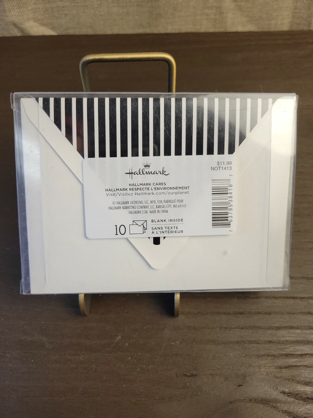 Hallmark Personalized Note Cards - 10 Cards/Envelopes - NIP - Monogram ...