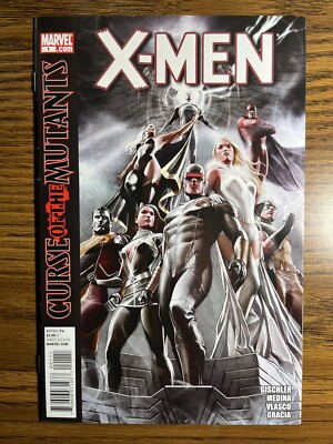 X-MEN: CURSE OF THE MUTANTS- SAGA 1 CLAY MANN COVER MARVEL COMICS 2010 ...