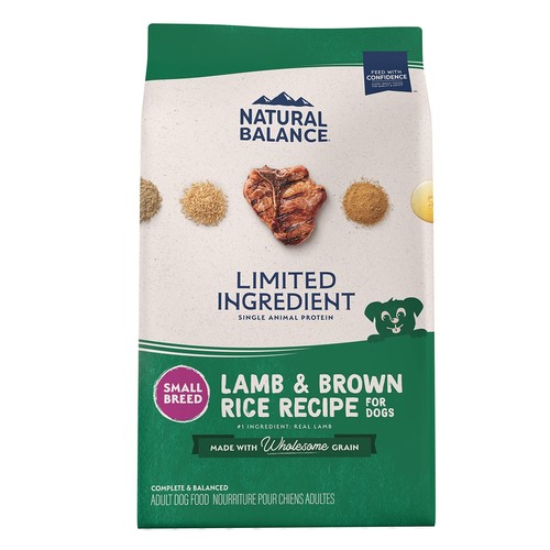 Natural Balance Limited Ingredient Small-Breed Adult Dry Dog Food with ...