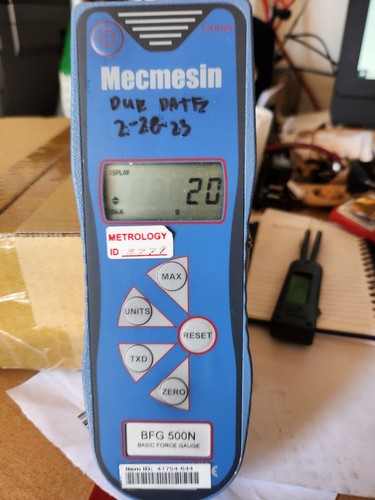 Mecmesin BFG 500N Basic Force Gauge | eBay