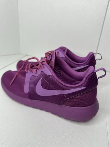 WMNS NIKE ROSHE ONE HYPERFUSE BREATHE SZ 8.5 TRIPLE PURPLE ROSHERUN ...