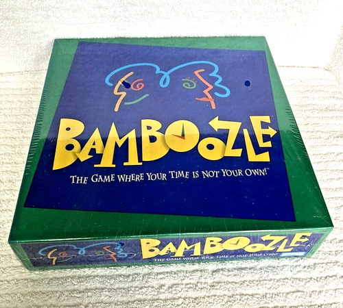 BAMBOOZLE Board Game "Where Your Time is Not Your Own" BRAND NEW SEALED ...