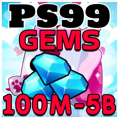 Pet Simulator 99(Pet Sim 99 PS99) 💎100M GEMS | QUICK🚚 -RELIABLE | eBay