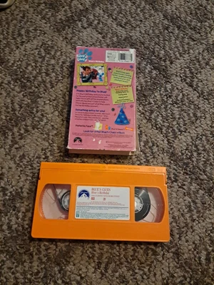 Blue's Clues : Blue's Birthday VHS 1998 | Grelly USA