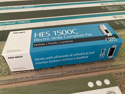 HES 1500C-BSP 1500C Series Complete Electric Strike Kit BLACK Assa ...