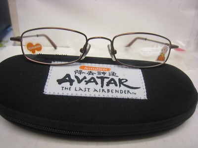 NICKELODEON NIC AVATAR AIR BENDER CONQUEST BROWN 46-18-130 Eyeglass ...