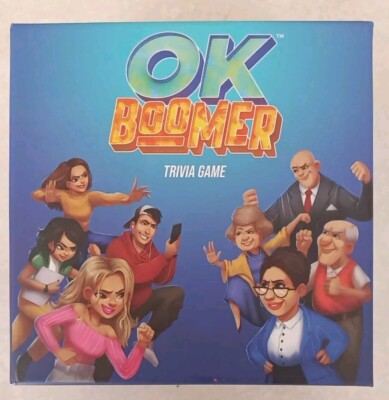OK Boomer Trivia Card Game Multi-Generational Trivia Fun Family Game ...