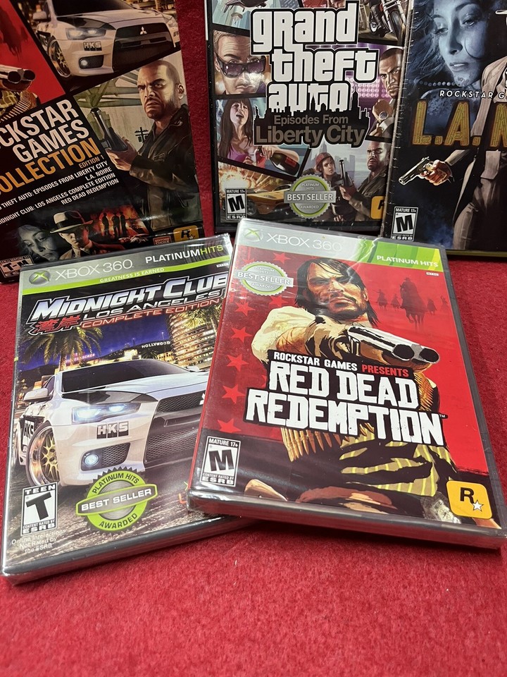 Rockstar Games Collection - Edition 1 Microsoft Xbox 360 GTA Liberty ...