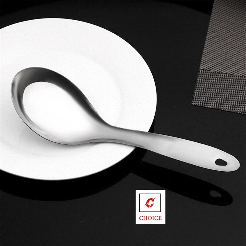 Rice Serving Spoon Stainless Steel Rice Paddle Scoop Spoon Ideal For ...