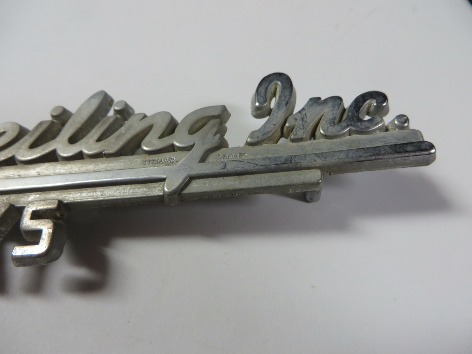 Vtg BEN F. DREILING INC. Car Dealership Emblem HAYS, KANSAS Logo Tag ...