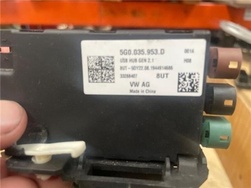 5G0035953D control unit for VOLKSWAGEN GOLF VII (5G1 BE1)(09.2012 ...