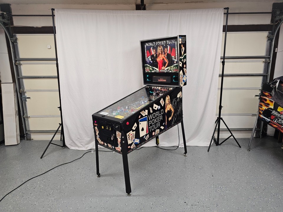 World Poker Tour Pinball Machine by Stern 2006 - Professionally Refurbished | eBay