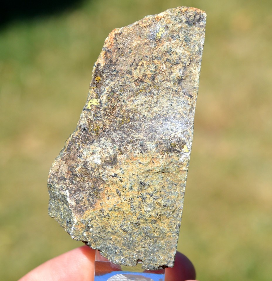 Lherzolite Amphibole A Hornblende 118 Grammi - Etang De Lherz, Francia ...