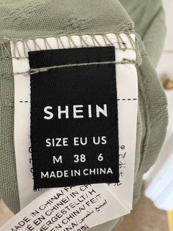 SHEIN ladies green dress M | eBay UK