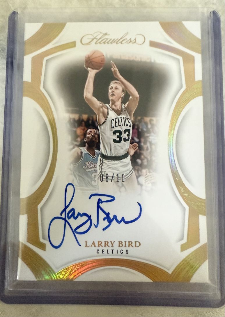33 Legendary Larry Bird cards