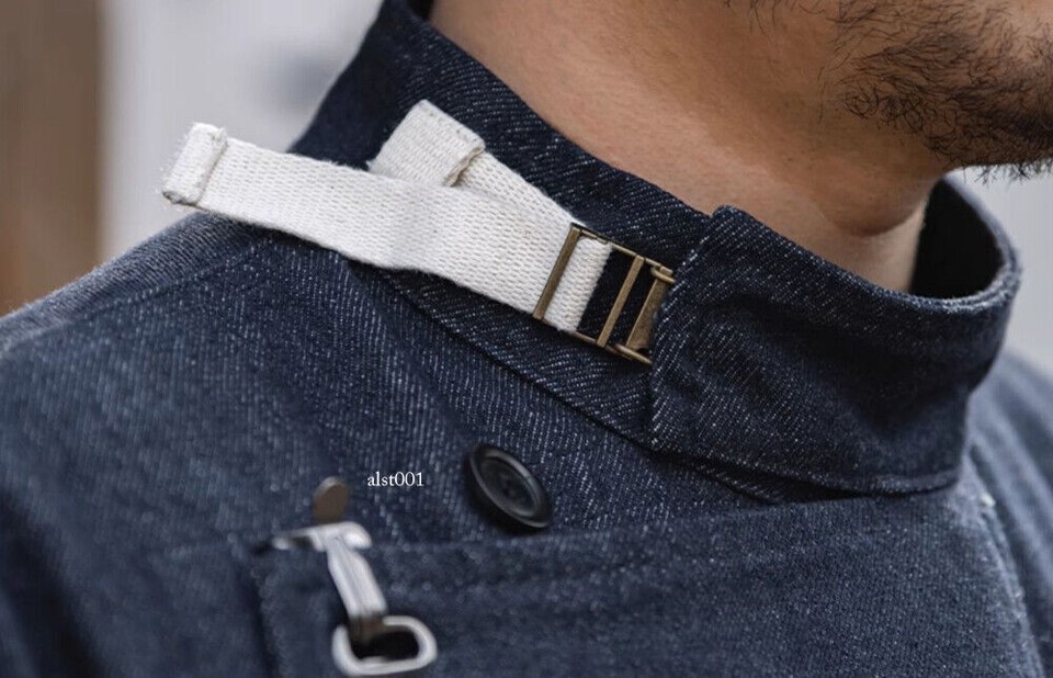 Swedish Motorcycle Jacket Men's Denim Jacket Vintage Casual Coat Work ...