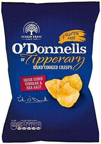 O Donnells Authentic Hand Cooked Tipperary Crisps (Irish Cider Vinegar ...